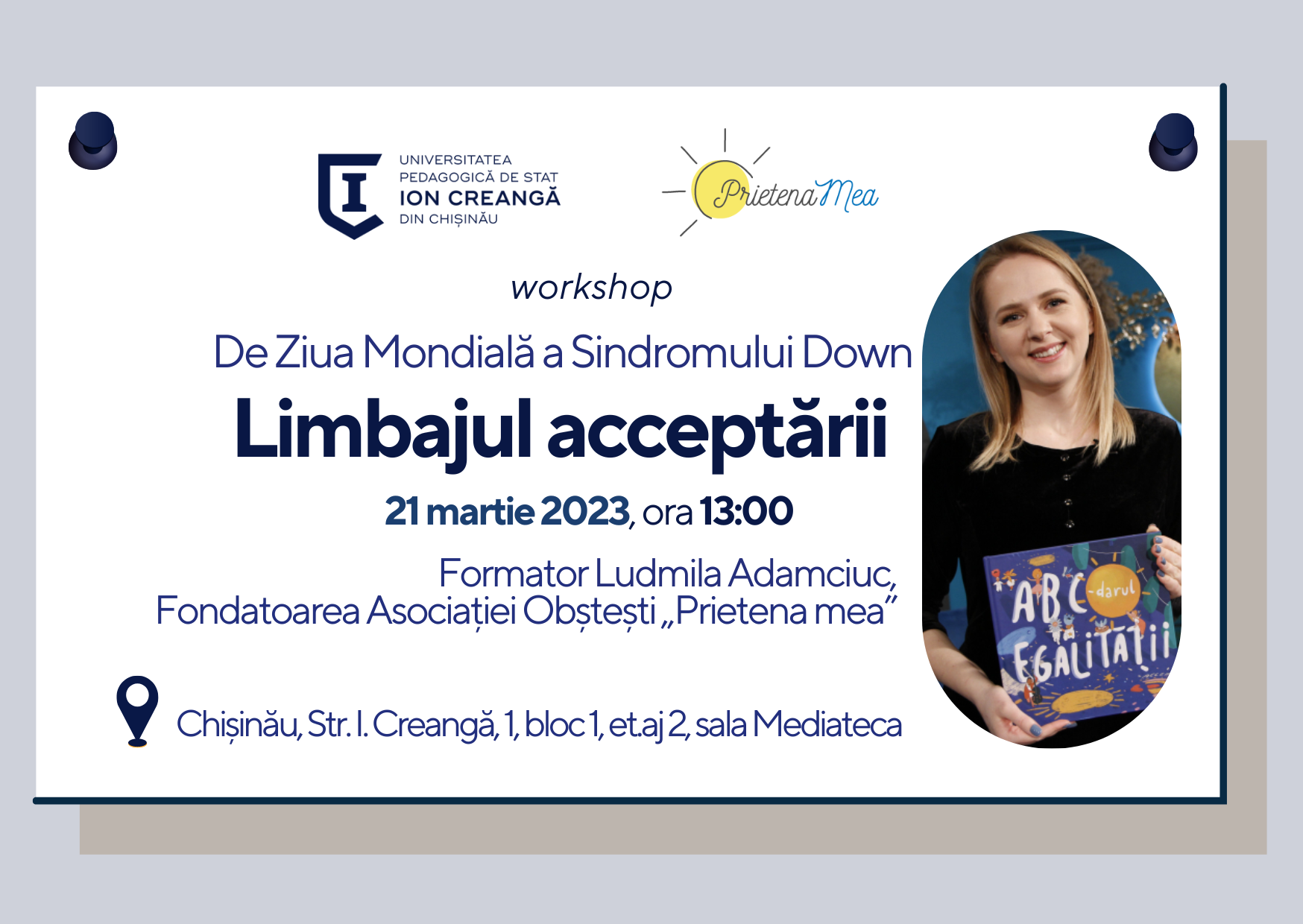 Workshopul cu genericul „Limbajul acceptării” – UPSC – Universitatea ...