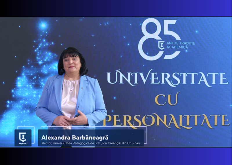 Cu ocazia Sărbătorilor de iarnă, mesajul de felicitare al dnei rector a ...